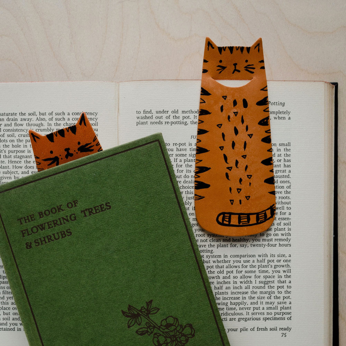 Hand Painted Cat Bookmarks – Studio Lowen