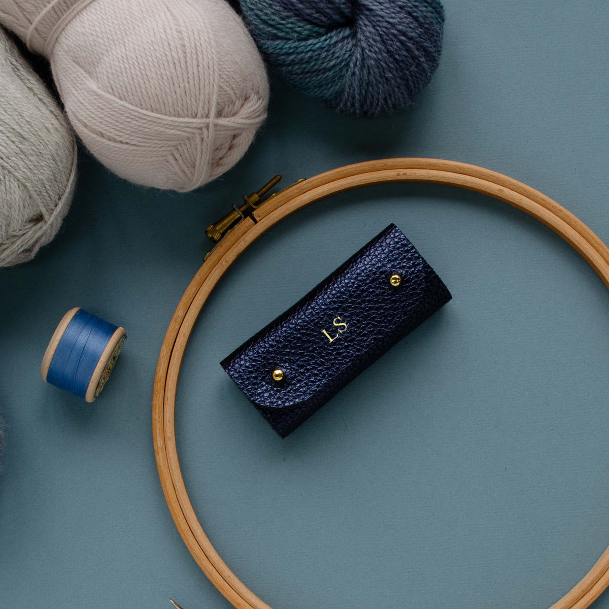 Leather Mini Sewing Needle Case – Studio Lowen