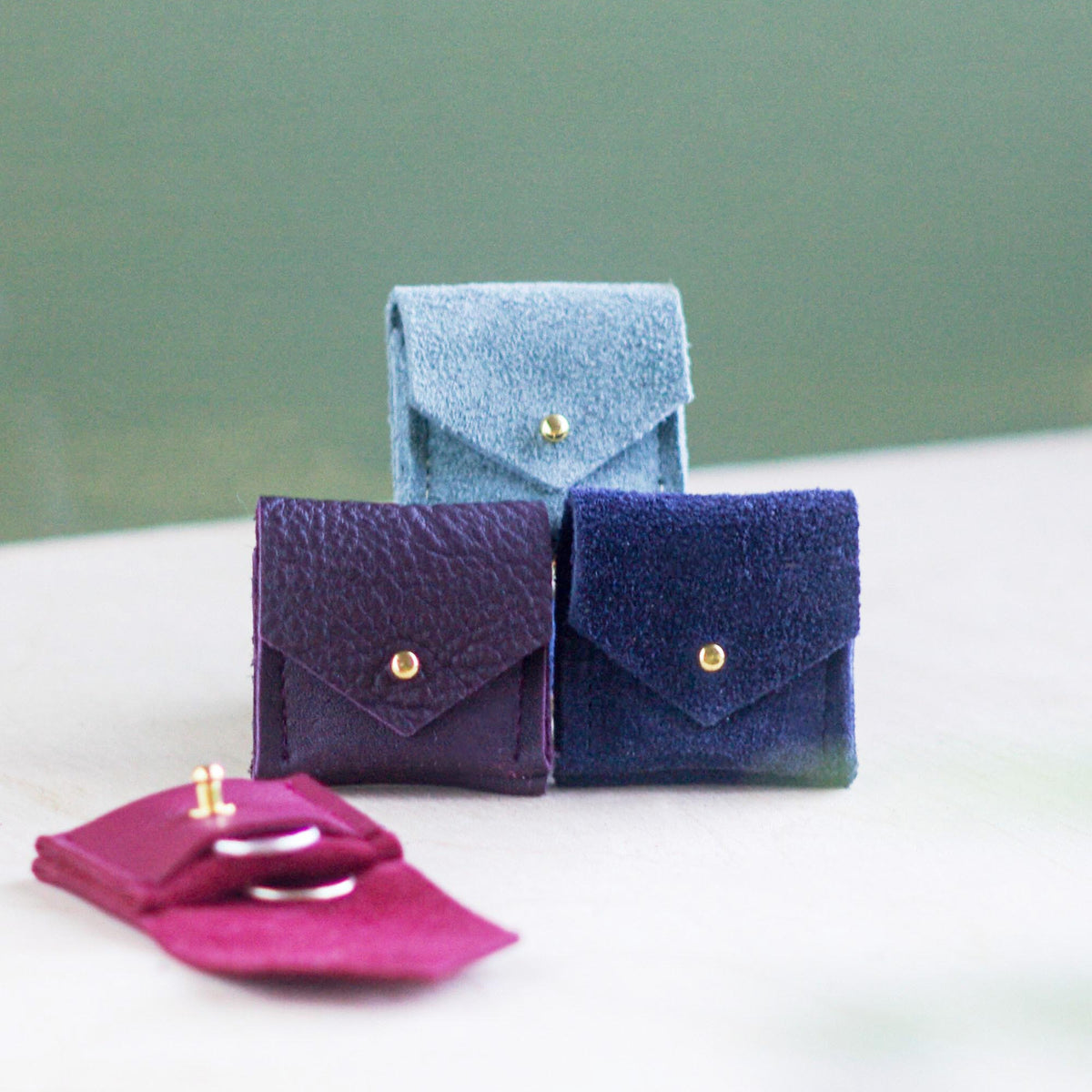 Personalised Wedding Ring Pouch – Studio Lowen