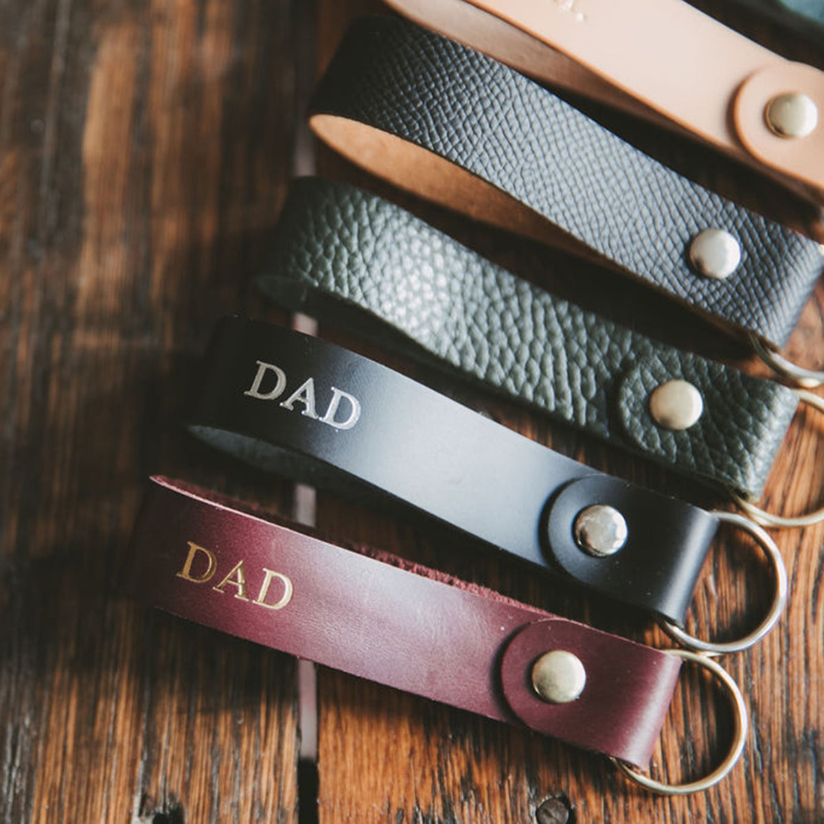 Leather Loop Keyring – Studio Lowen