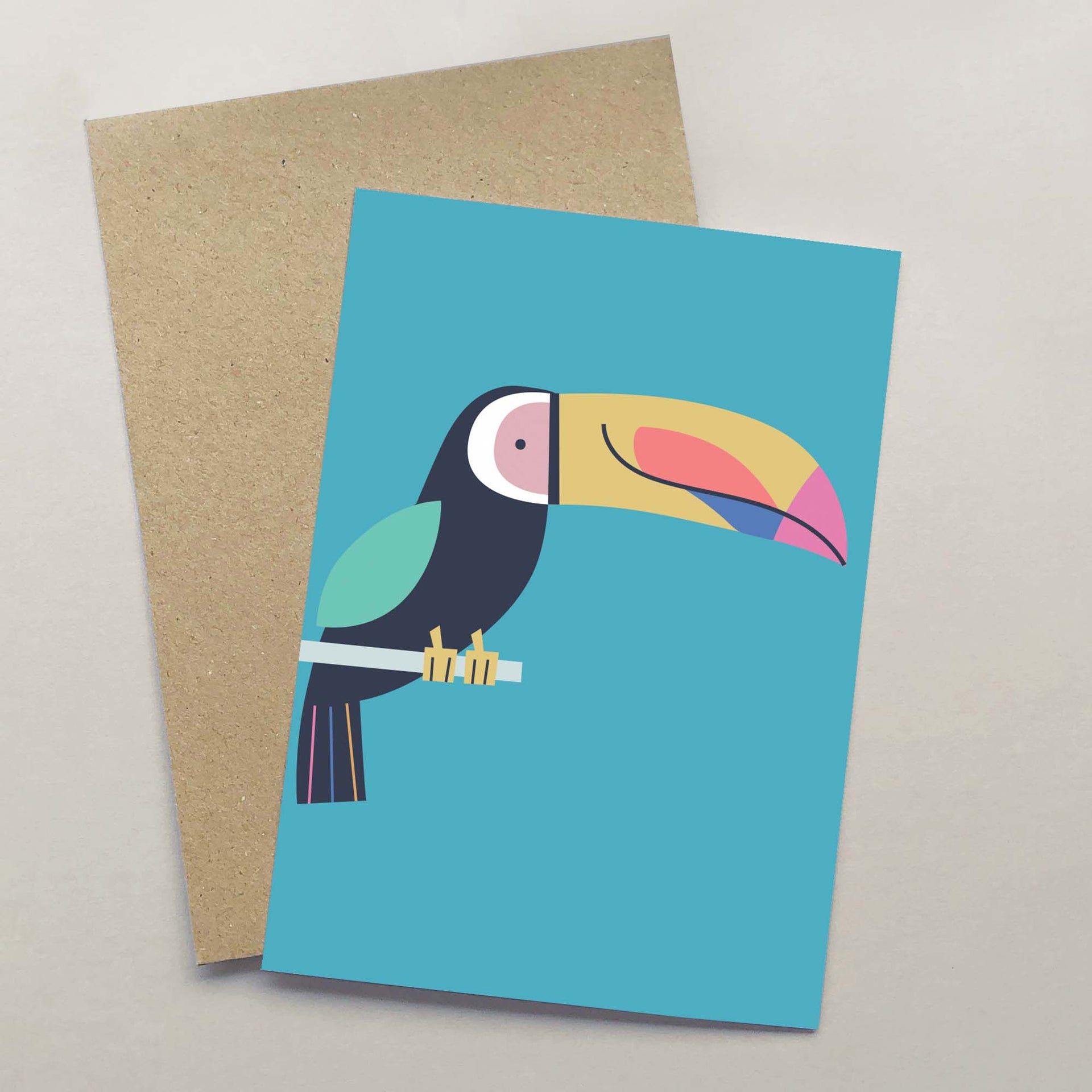 Toucan Greetings Card – Studio Lowen